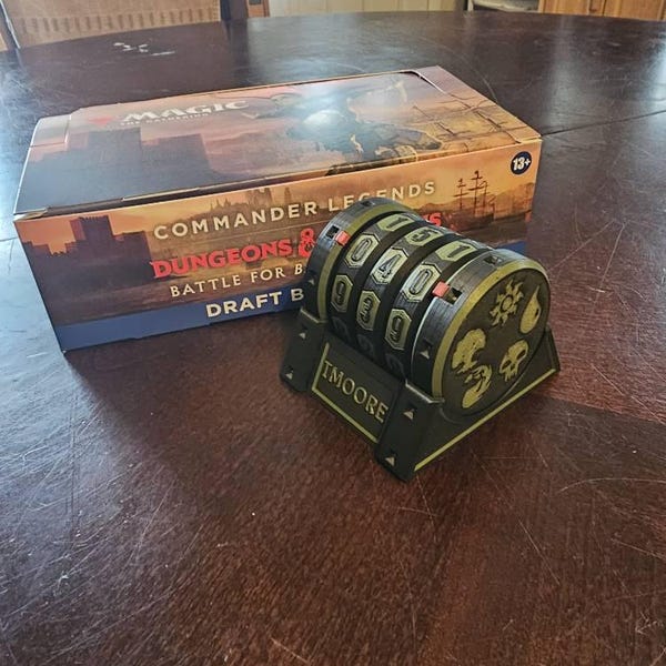 Spell Slot Counter With Magnetic Storage: D&D Spell Caster Accessory ...