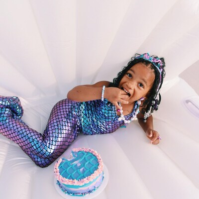 Infant/toddler Mermaid Tails for Playtime Great for Photoshoots ...
