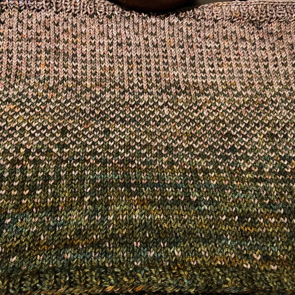 COWL KNITTING PATTERN - Halftone - Etsy