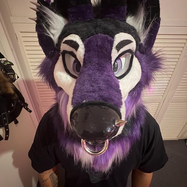 Fursuit Neck Pattern Tutorial - Hood Head Back Lining Sewing Pattern ...