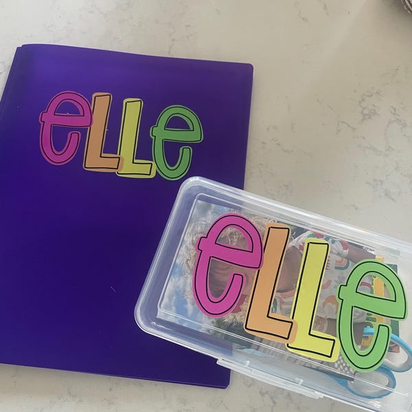 Personalized Pencil Boxes - Pencil Pouch - Pocket Folder With Prongs ...