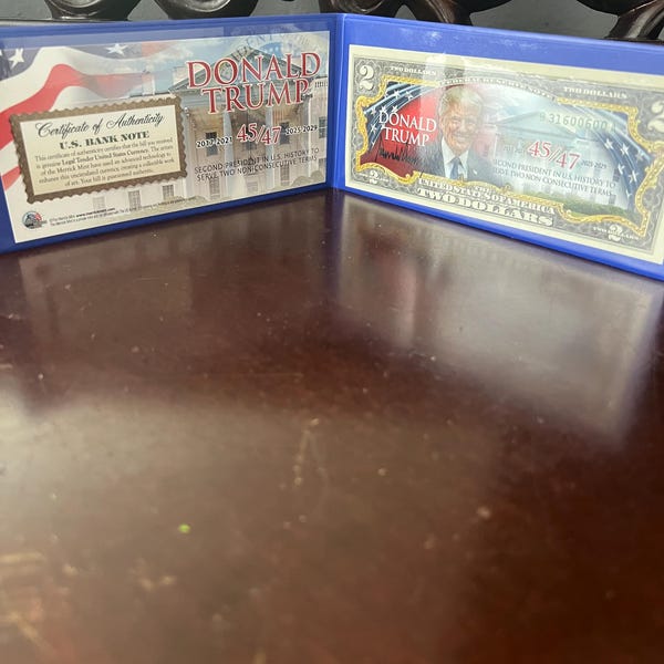 MOSES * Ten Commandments * Genuine Legal US Tender 2 Dollar Bill - Fast ...