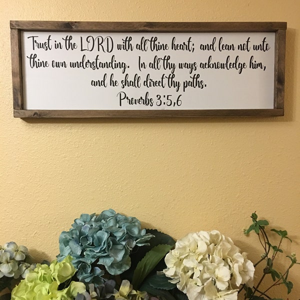 Scripture Wallpaper Screensaver, Proverbs 3:5,6 KJV Desktop Wallpaper ...