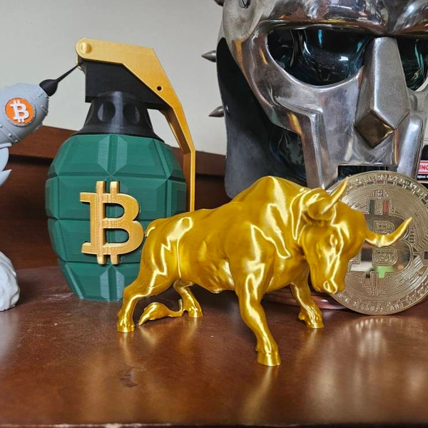 3D Printed Bitcoin CEO , Bull Run, Crypto, Btc, Bitcoin, Hodl, Gift ...