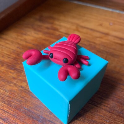 Miniature , Cute Little Polymer Clay Fimo Figurine Kawaii Style ...
