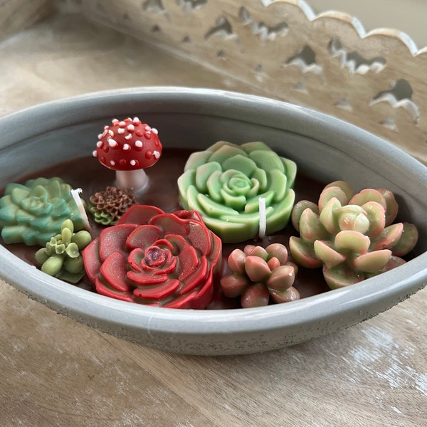 Small Spotted Toadstool Molds (set of 2. Cap and Stem) - Etsy