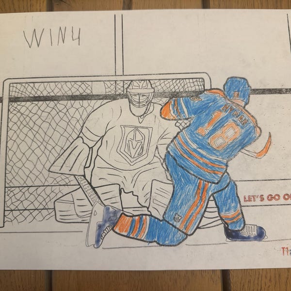 Leon Draisaitl | Edmonton Oilers | Coloring Pages | Colouring Pages ...