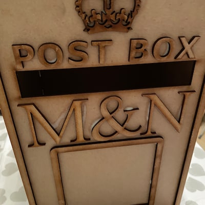 Christmas PERSONALISED Wedding Post Box Party Royal Mail - Etsy