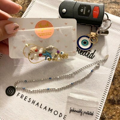 Evil Eye Swivel Keychain Clip Simple - Etsy