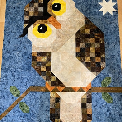 Giraffe Patchwork Quilt Pattern Molly the Little Baby Giraffe Scrap ...