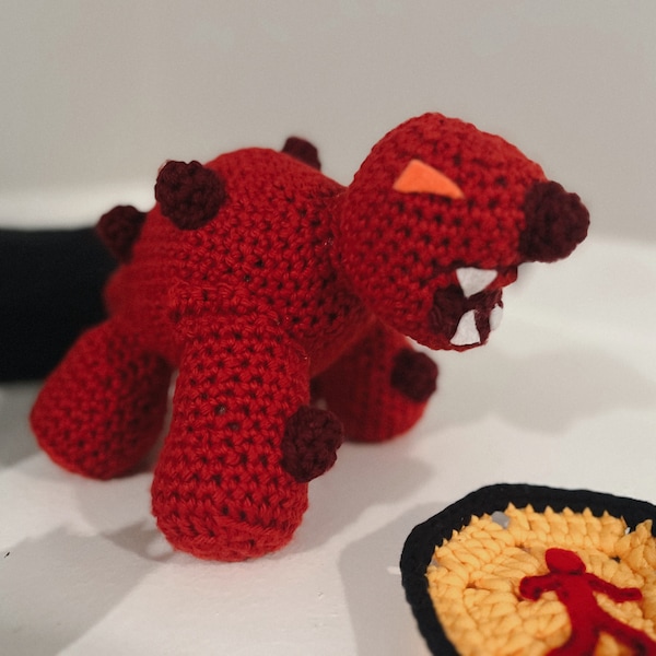 OSRS Tz-tok-jad Amigurumi - Crochet Pattern - Etsy