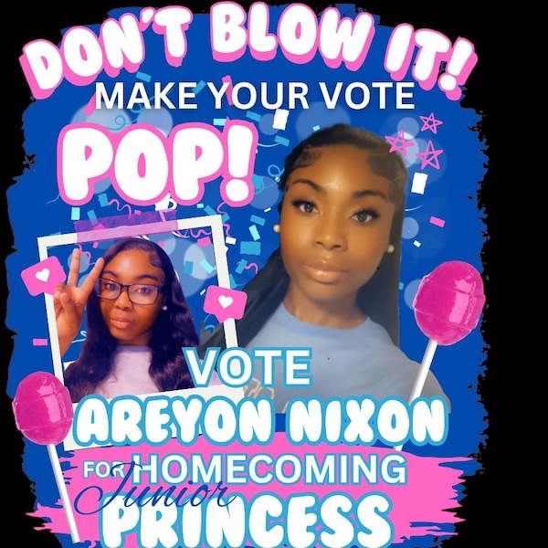 Election Tshirt, Homecoming Voting Shirt, Class President Vote ...