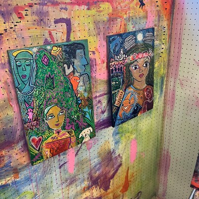 26 Pack 1.25 Wood Stacking Checkers Finished in Clear and Walnut ...