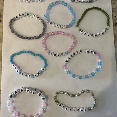 Surprise Song Eras Tour Friendship Bracelets for Post-concert Memories ...