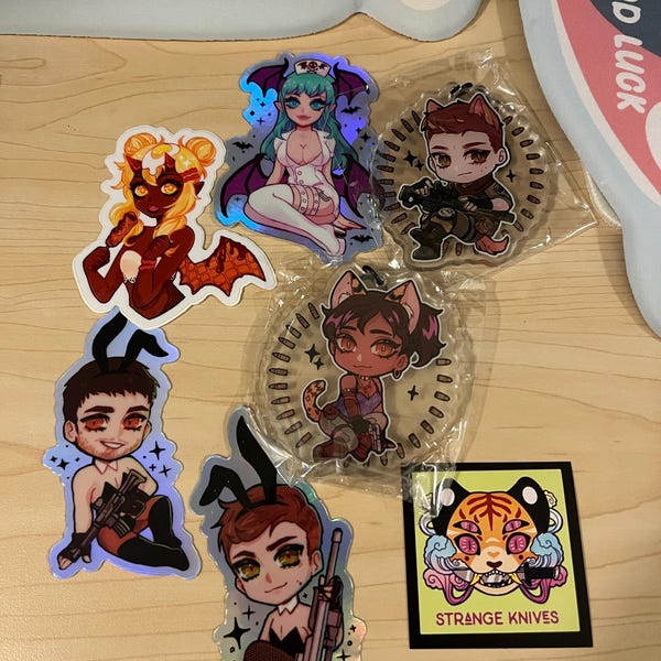 Punk Peach 8 X 11 HOLO Print - Etsy