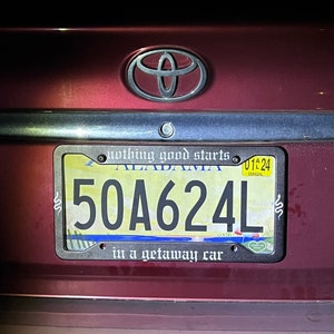 Topographical Map License Plate Frame, Topography, Adventure Car - Etsy