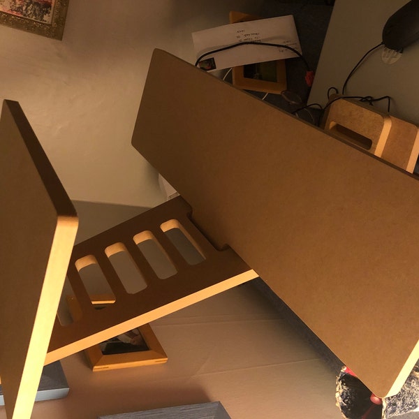 Hansdo Dual Monitor Stand – Laptop Stand – Monitor Riser – MDF Lam ...