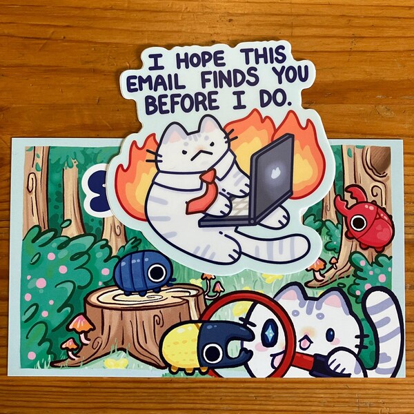 Chef Shrimp Fried Rice Glossy Waterproof Sticker Sheet Cute Shrimp Meme ...