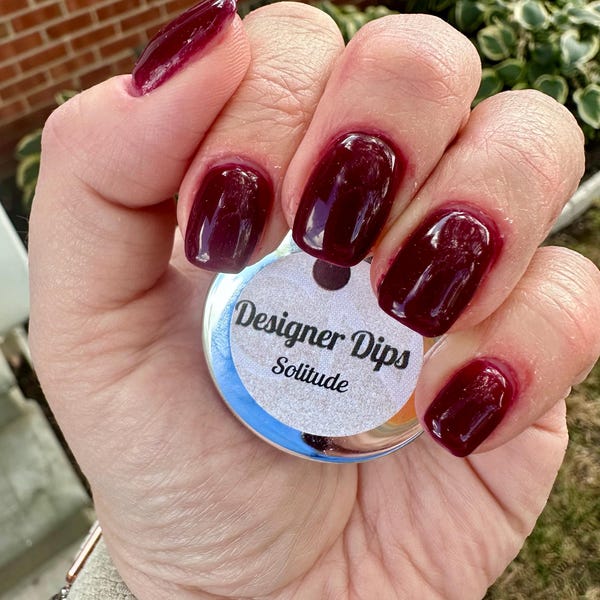 Vampire Queen Dip Powder, Glitter Dip Powder, Dip Powder for Nails ...