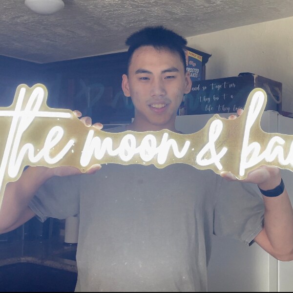 Couple Names Wedding Neon Signs - Custom Neon Signs - Wedding LED Signs ...