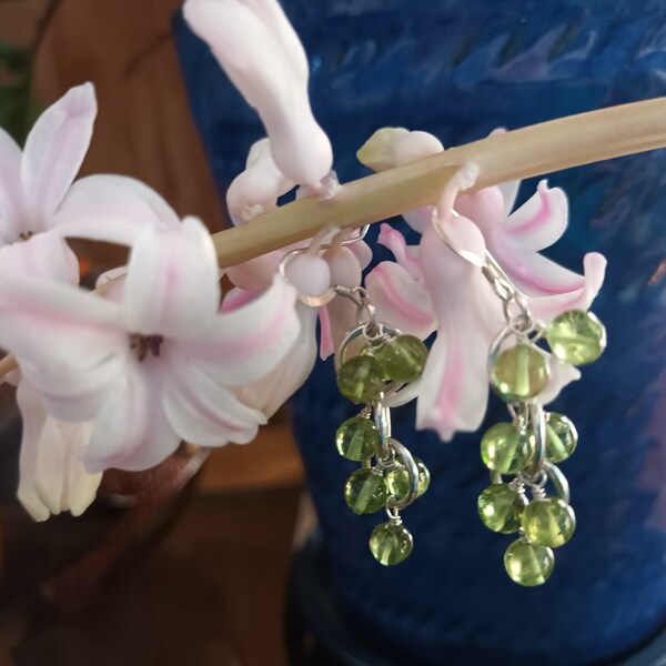 Peridot Gemstone Tree Windswept Peridot and Lapis Bonsai Canary Island ...