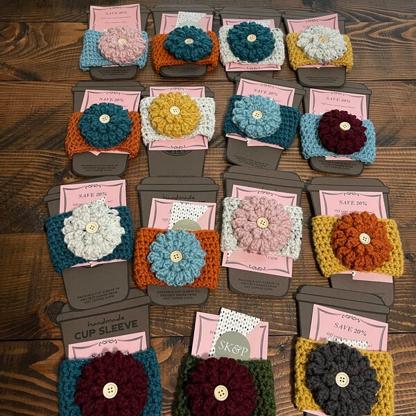 Coffee Cup Sleeves/cozy - Fall - Etsy