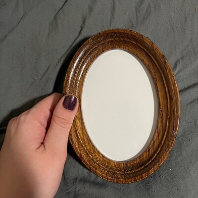 Oval Frame, Picture Frame, Oval Photo Frame, Choose Size: 3.5 X 5 up to ...