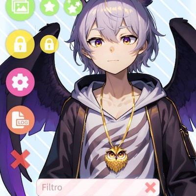 Pngtuber Forest Elf Girl 5 Expressions Premade Streamer Elf 2D Model ...