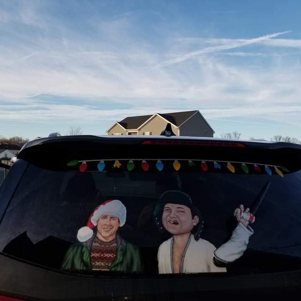 Retro Christmas Light Decal Kit for Your Car - Holiday / Christmas ...