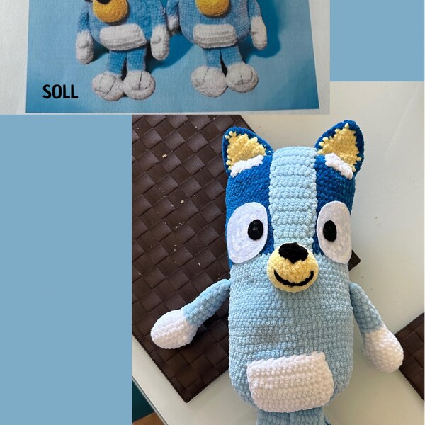 Crochet Blue Alien Pattern, Koala Crochet , Plush Toy, English and ...