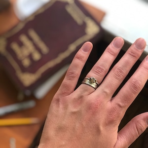 Cardinal Bird Ring Handmade Art Jewelry - Etsy