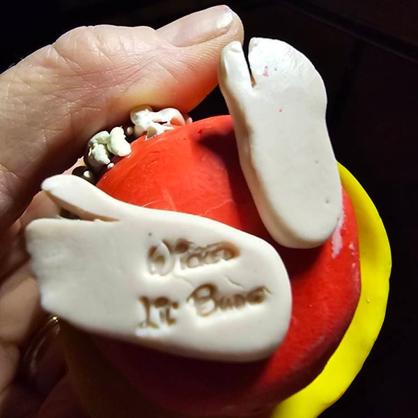 Custom Pottery Chop Stamp: Acrylic Clay Maker's Mark - Etsy