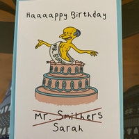 Ralph Wiggum Simpsons Funny Birthday Card Funny Greetings - Etsy Canada