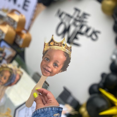 Big ONE First Birthday Image Biggie Smalls 1st Birthday Photo - Etsy