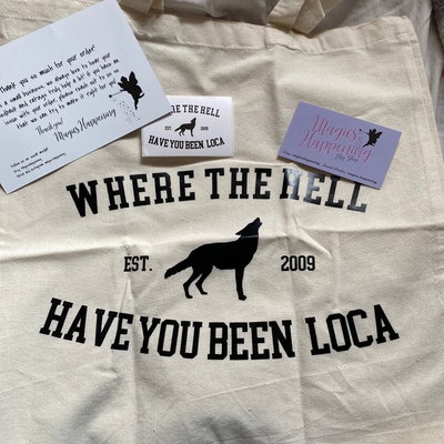 One Direction Tote Bag 1D Gift One Direction Merch 100% Natural Cotton ...