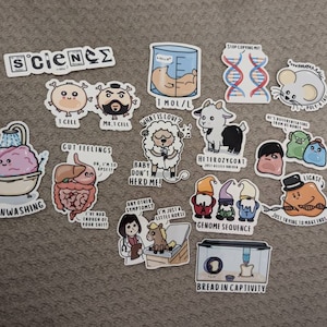 Make Your Own: STEM Sticker Pack Science, Medical, Chemistry, Nursing ...