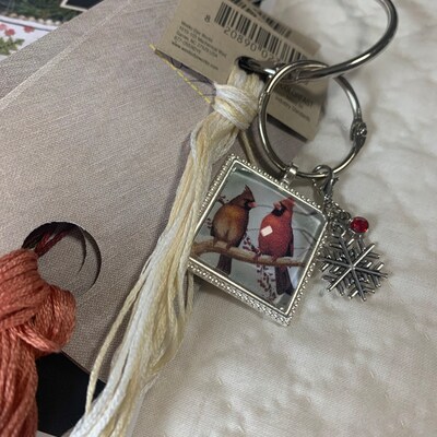 Antique Thread Keep, Needles and Thread Floss Ring, Sewing Thread Keep ...