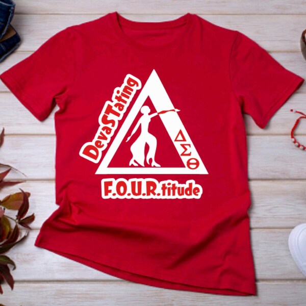 Delta Sigma Theta Lady Fortitude SVG: Silhouette & Cricut Cut File - Etsy