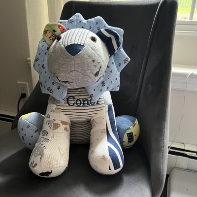 Personalized Keepsake Memory Soft Lion Toy,custom Teddy Bear ,keepsake ...