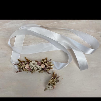 Holy Communion Wreath First Holy Communion Flower Crown White Roses ...