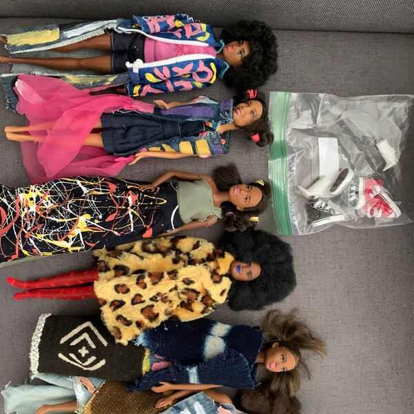 Barbie Articulated. African American. Curvy. 2 for 1 Deal. 2 for 1 Low ...