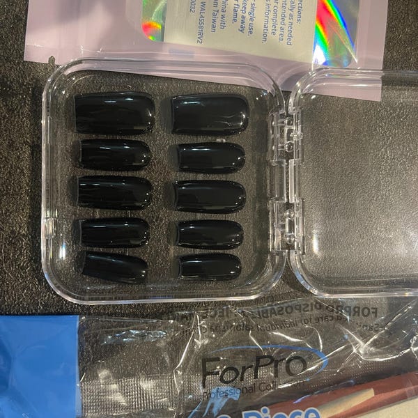 Pink Glitter French Tips Charms 3D Flowers Press Ons Summer Press on ...