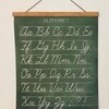 Vintage Alphabet Cursive Classroom Poster Digital Chalkboard Word Art ...