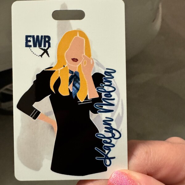 Spirit Airlines Crew Luggage Tag - Etsy