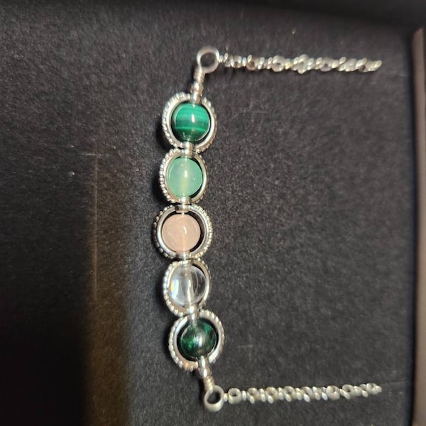 Taurus Crystal Necklace, Handmade Zodiac Necklace, Emerald, Green ...