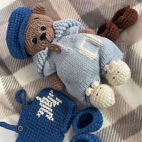 Teddy Bear Devil Crochet Pattern Amigurumi - Halloween - Lucifer the ...