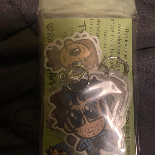 Hannibal and Will Keychains [new and Improved!]. Hannigram - Etsy