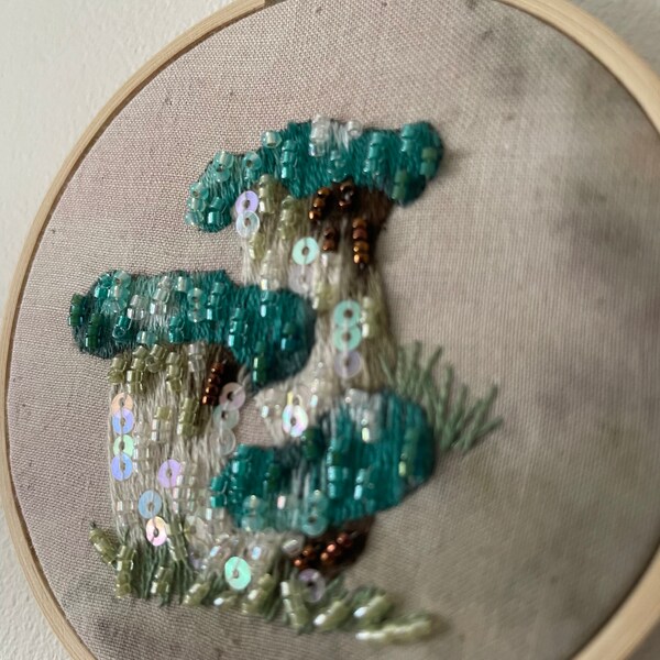 PDF Stained Glass Window Embroidery Pattern - Etsy