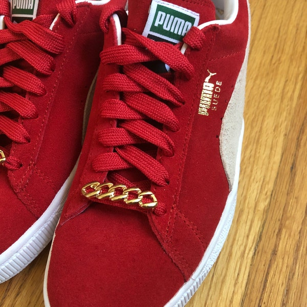 Shoelace Chains - Sneaker Shoe Lace Dubrae Charm Lace Tags - Gold ...