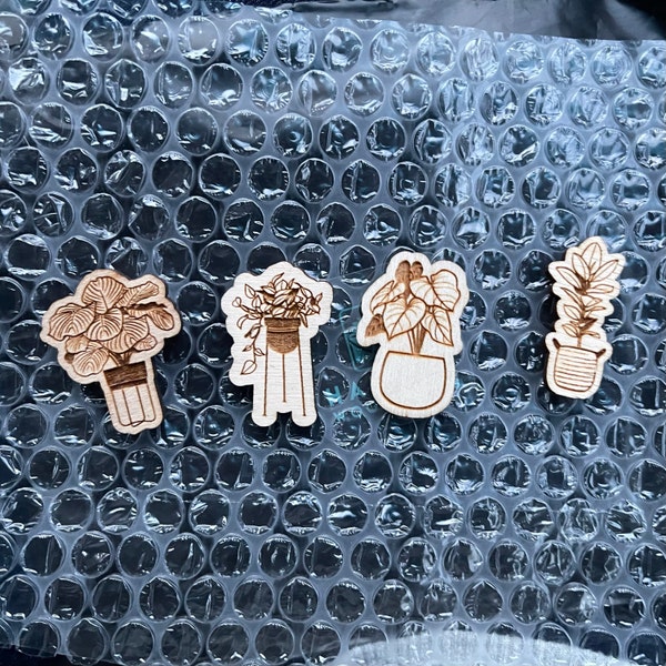 Plant Magnets, Houseplant Magnet, Plant Lover Magnet | Housewarming ...